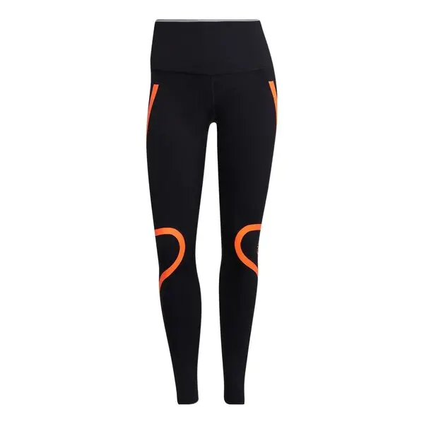 Adidas Stella Mccartney Truepace Running Leggings - Black/orange