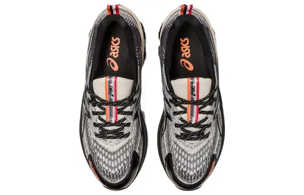 Asics Pe Nation X Gel Quantum 180 "ivory Black" Sneakers - Gray/black