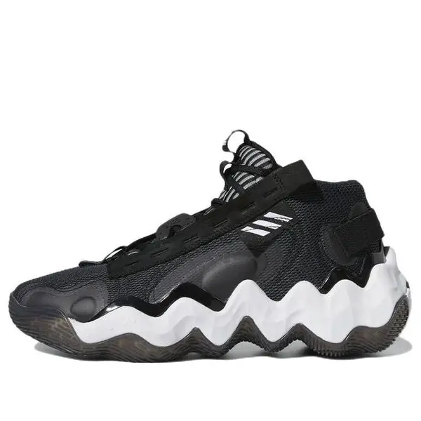 Adidas X Candace Parker Exhibit B Mid Sneakers - Carbon/cloud White/core Black