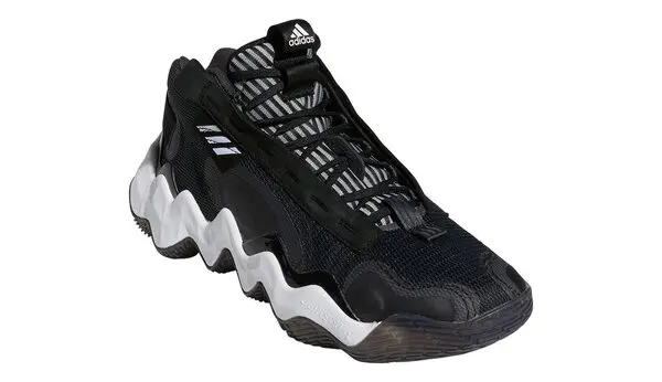 Adidas X Candace Parker Exhibit B Mid Sneakers - Carbon/cloud White/core Black