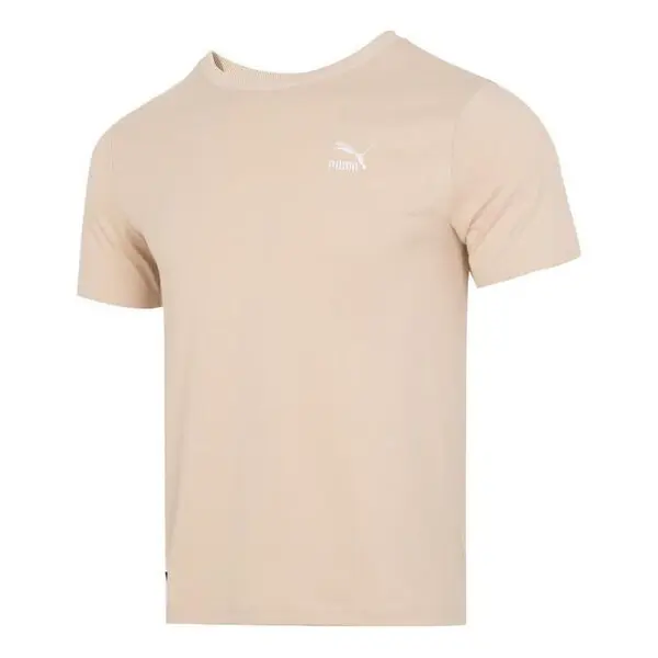 PUMA Logo Sports T-shirt - Khaki