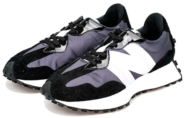 NEW BALANCE 327 Athletic Sneakers - Black/grey