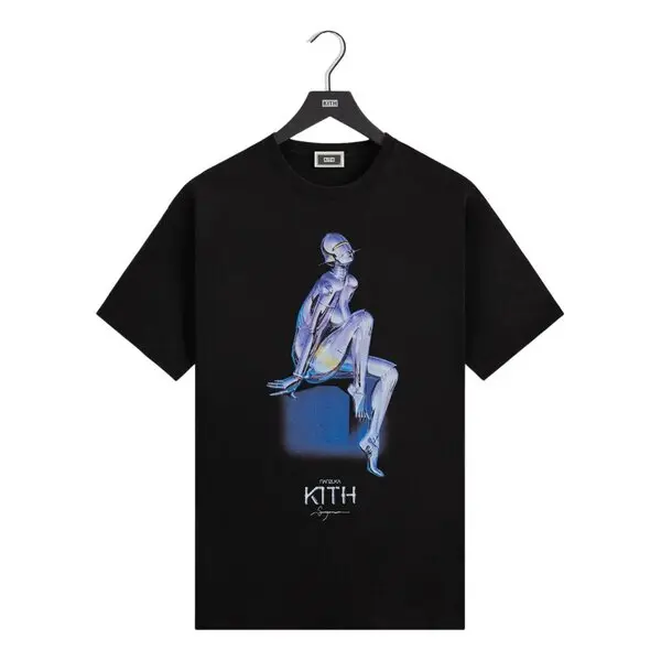 Kith For Nanzuka Gallery Sorayama Model A Stitch T-shirt - Black