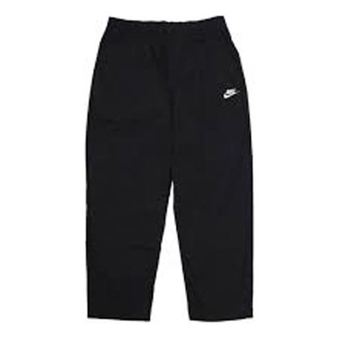 Nike Solid Color Casual Straight-leg Cropped Sweatpants - Multi-color