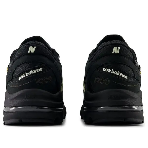 NEW BALANCE 1000 Cordura Sneakers - Black/neon