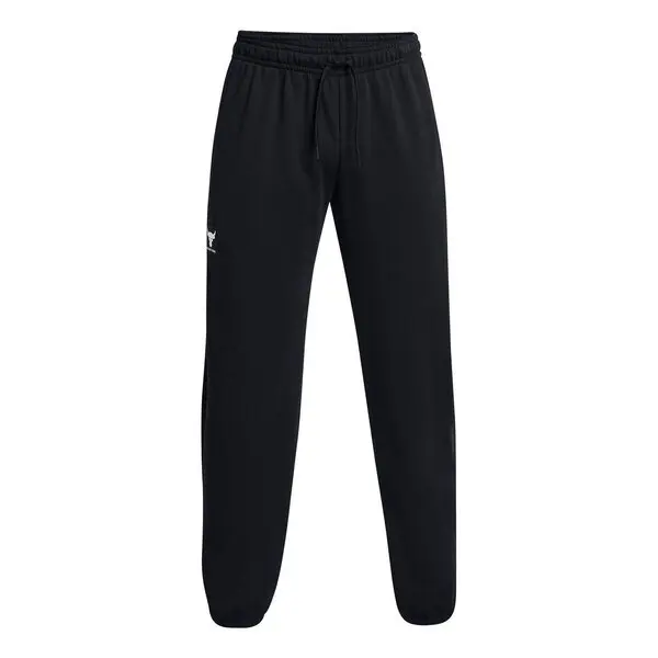 Under Armour Project Rock Heavyweight Terry Joggers Pants - Black