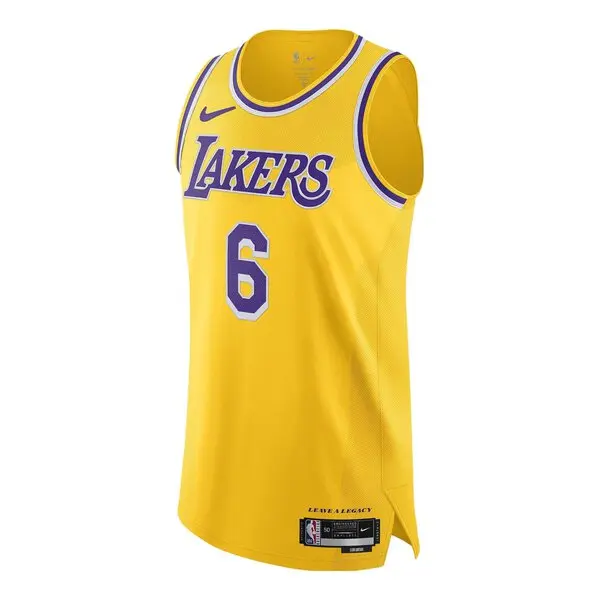 Nike X Nba Lakers Lebron James Jersey - Yellow