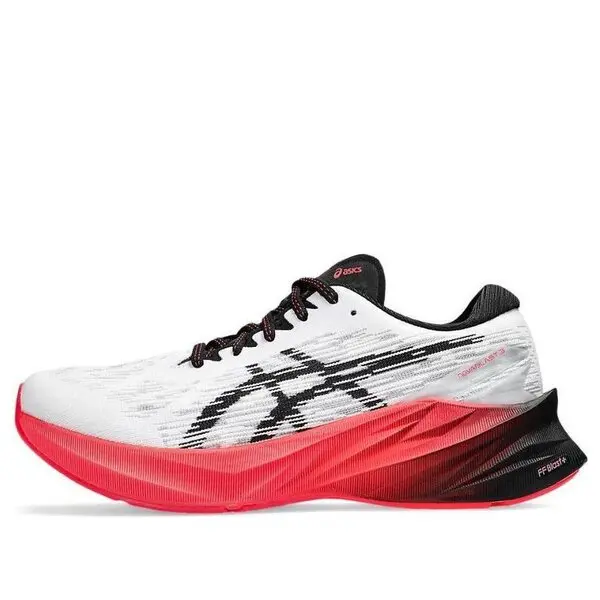 Asics Novablast 3 Athletic Sneakers - White/black