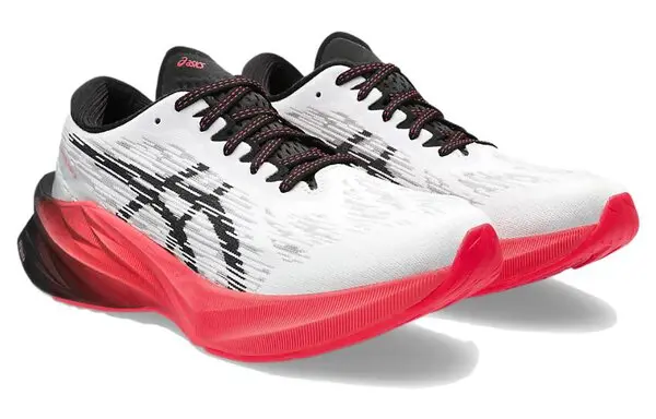 Asics Novablast 3 Athletic Sneakers - White/black