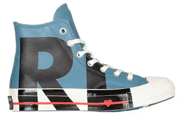 CONVERSE Chuck 70 Hi Love Graphic Sneakers - Blue