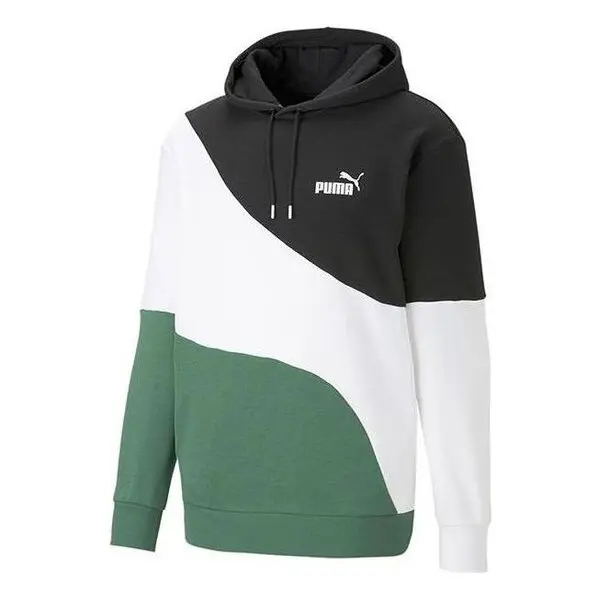 PUMA Color Block Hoodie - Teal