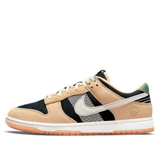 Nike Dunk Low "rooted In Peace - White/black
