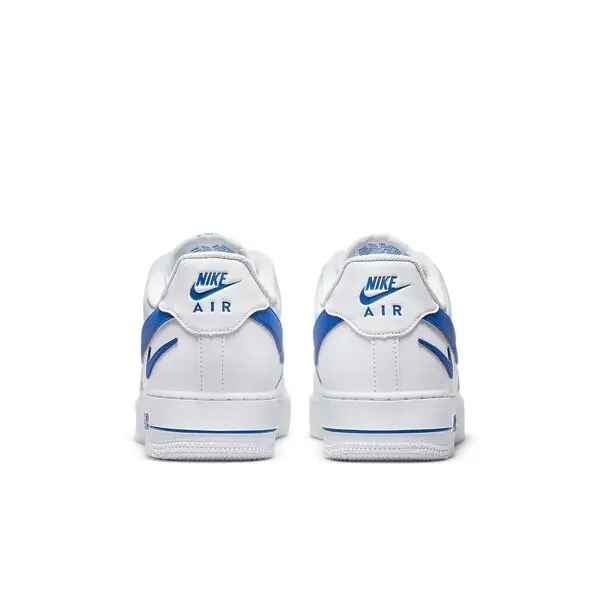 Nike Force 1 '07 "cut Out Swoosh Game Royal" Sneakers