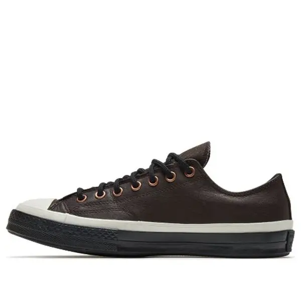 CONVERSE Chuck 70 Low Top Gore-tex Leather Sneakers - White/brown