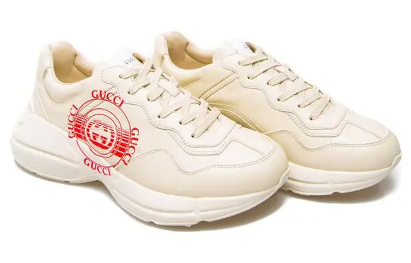 Gucci Rhyton "disk Print" Sneakers