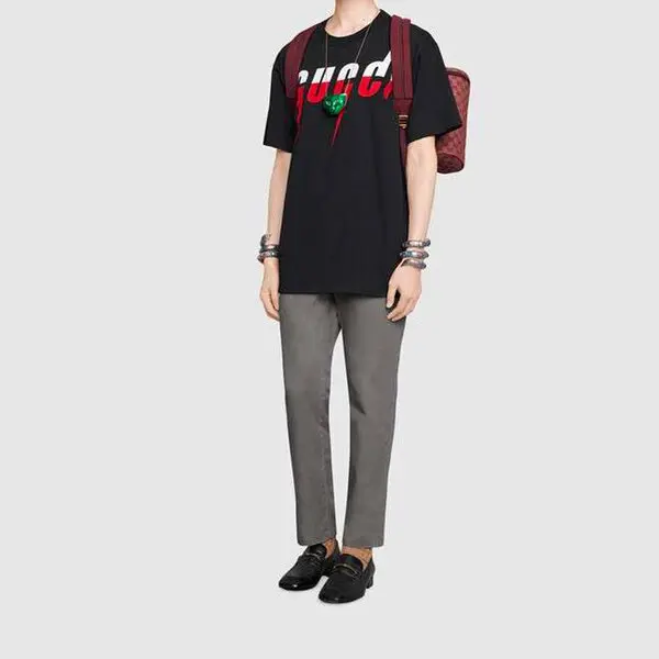 Gucci Blade Printing Short Sleeve