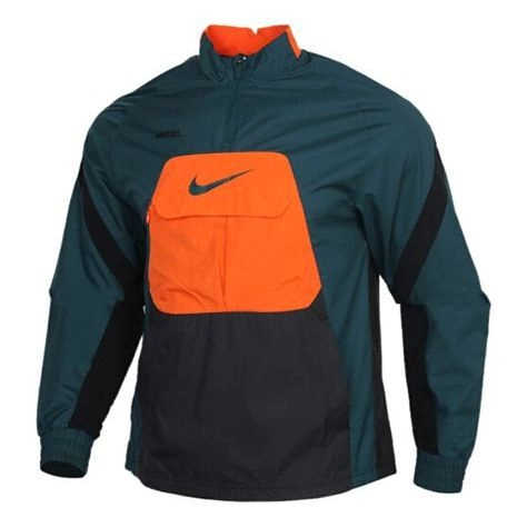 Nike Half Zipper Splicing Pullover Sports Jacket - Default Colorway