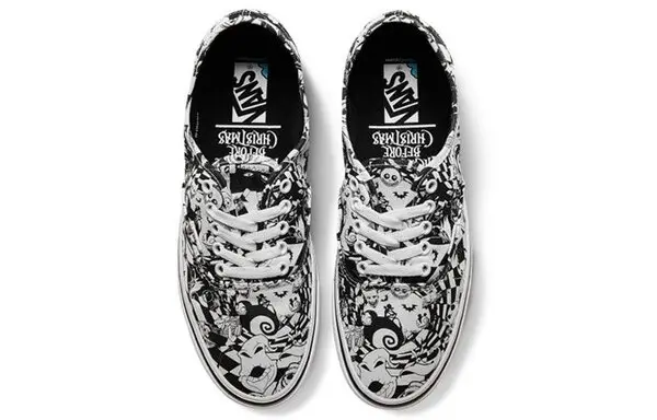VANS The Nightmare Before Christmas X Comfycush Authentic "collage - Black/white