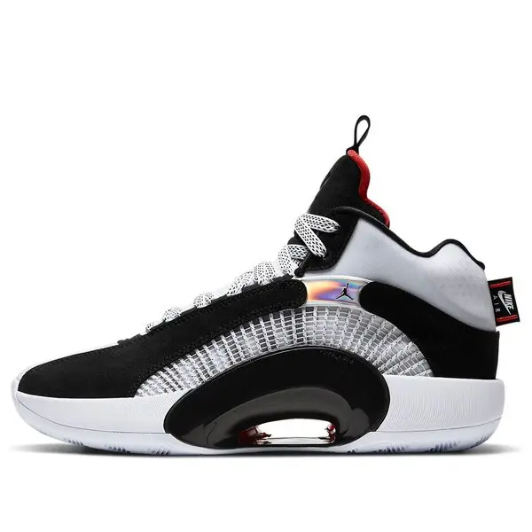 JORDAN 35 Pf "dna" Athletic Sneakers - Black/chile Red-white