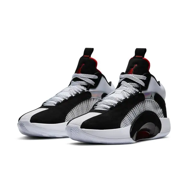 JORDAN 35 Pf "dna" Athletic Sneakers - Black/chile Red-white