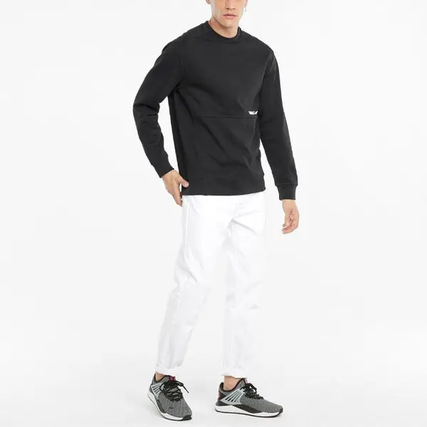 PUMA Winterized Crew Logo Sweatshirt