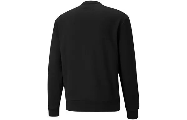 PUMA Winterized Crew Logo Sweatshirt - Black