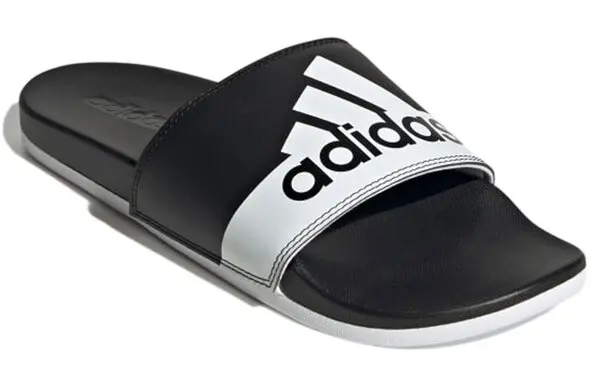 Adidas Adilette Comfort Slide - White/black