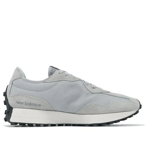 NEW BALANCE 327 Suede Sneakers - Raincloud Grey