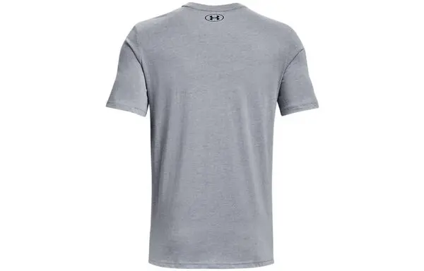 Under Armour Project Rock Brahma Bull Short Sleeve T-shirt 'grey Black - Grey/black