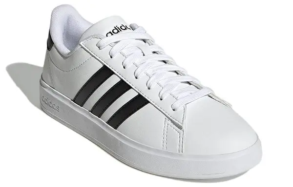 Adidas Grand Court Cloudfoam Lifestyle Court Comfort Sneakers - Cloud White/core Black/core Black