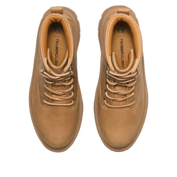 Timberland Roxie Lane Mid Lace-up Boot - Wheat Full Grain
