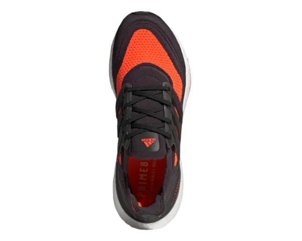 Adidas Ultra Boost 21 Athletic Sneakers - Carbon/core Black/solar Red