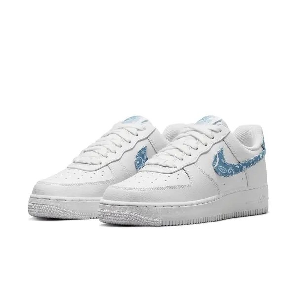 Nike Force 1 '07 Essentials 'blue Paisley - White/blue