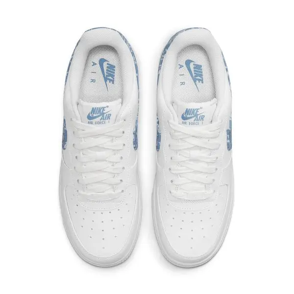 Nike Force 1 '07 Essentials 'blue Paisley - White/blue