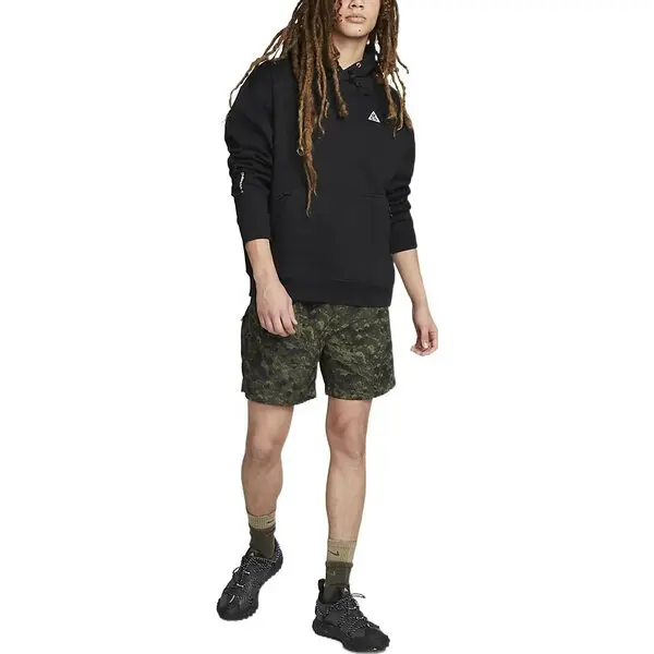 Nike Therma-fit Fleece Pullover Hoodie - Black