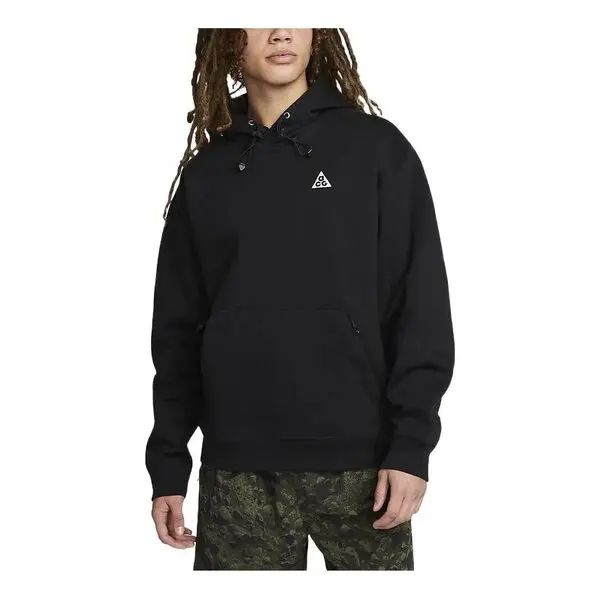 Nike Therma-fit Fleece Pullover Hoodie - Black