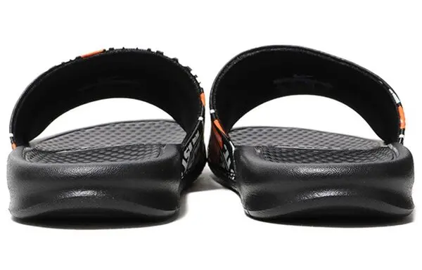 Nike Benassi Print "just Do It" Slides - Black