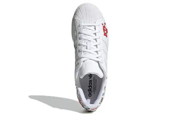 Adidas Originals Superstar Sneakers 'off - White