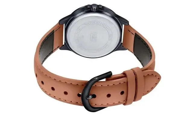 Casio Classic Analog Watch With Leather Strap