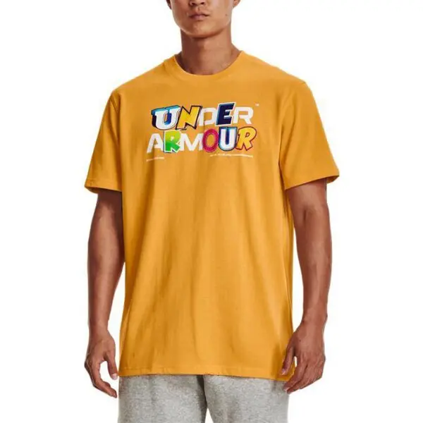 Under Armour Endorsed Heavyweight T-shirt 'yellow