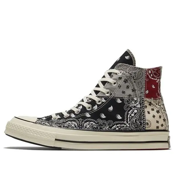 CONVERSE Offspring X Chuck 70 High "paisley Patchwork - Black/egret/multi-color