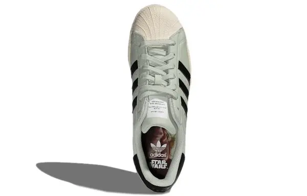 Adidas Star Wars X Superstar 'the Child' Sneaker - Green