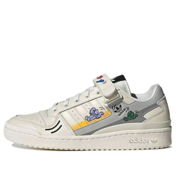 Adidas Forum Low Shoes 'cream White Sail Grey - Gray