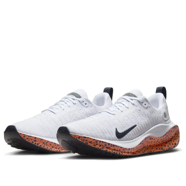 Nike Infinity Run 4 Electric Pack "olympic Safari - White/black/orange