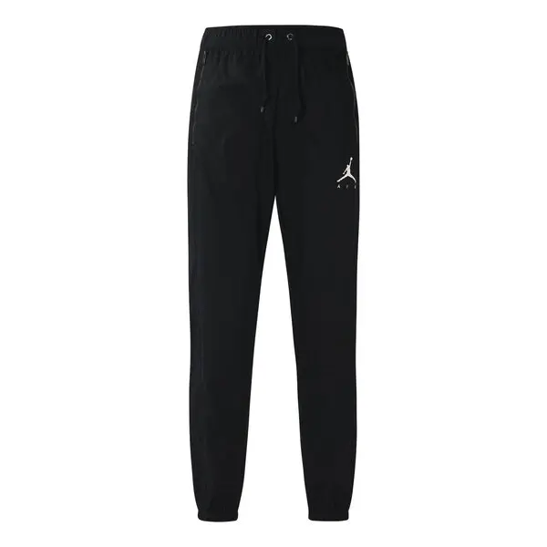 JORDAN Jumpman Woven Casual Bundle Feet Sports Pants - Black