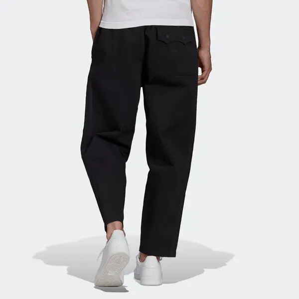 Adidas Originals C Twill Loose Straight Leg Casual Trousers