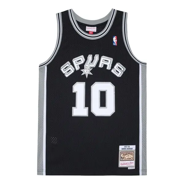 Mitchell & Ness Nba Hardwood Classics 1993-94 San Antonio Spurs David Robinson Jersey - Black