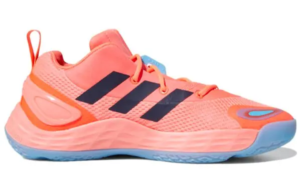 Adidas Exhibit A Lightweight Basketball Shoes - Pink
