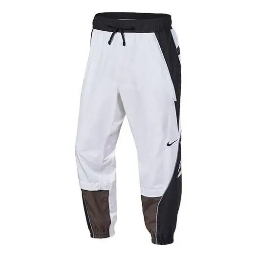 Nike X Acronym Crossover Contrast Color Stitching Logo Printing Sports Pants/trousers/joggers Us Edition White - Default Color