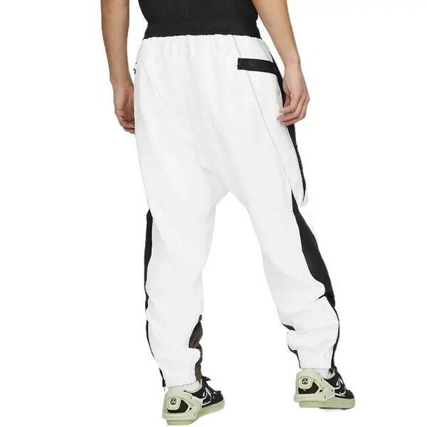 Nike X Acronym Crossover Contrast Color Stitching Logo Printing Sports Pants/trousers/joggers Us Edition White - Default Color